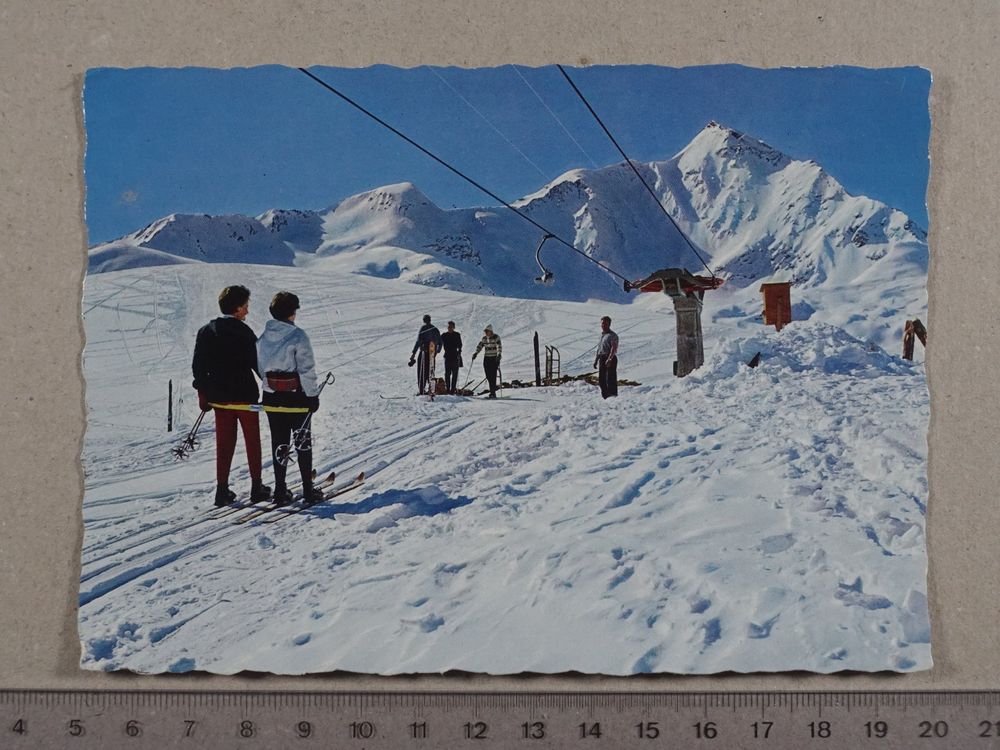 Splügen, Skilift, Danatzhöhe, 1965, Ski, belebt (Gebraucht) in Lenzburg ...