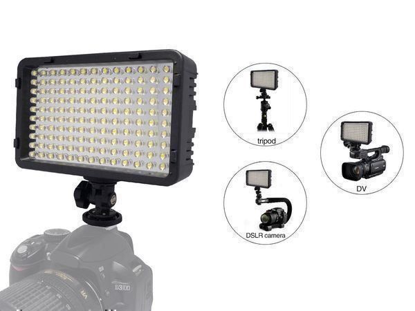 LED FOTO UND VIDEOLEUCHTE - 130 LEDs - FOTOLICHT DIMMBAR (Neu und originalverpackt) in Kriens ...