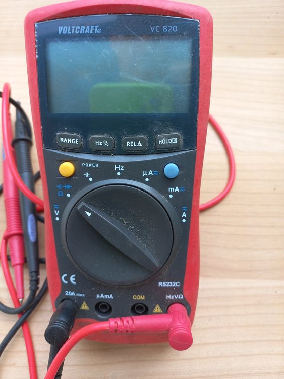 Voltcraft Multimeter VC 820 Messgerät (Gebraucht) in Uster für CHF 13 – mit Lieferung auf ...