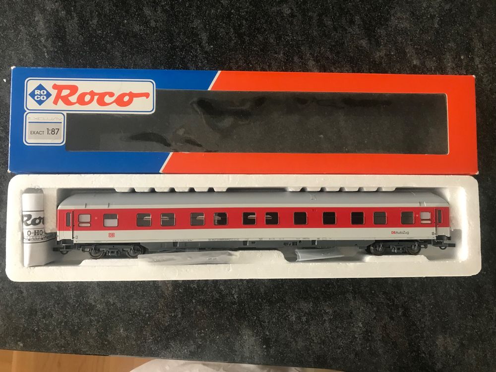 DB Autozug. Schlafwagen, massstäblich 1:87 , Roco (Neu und ...