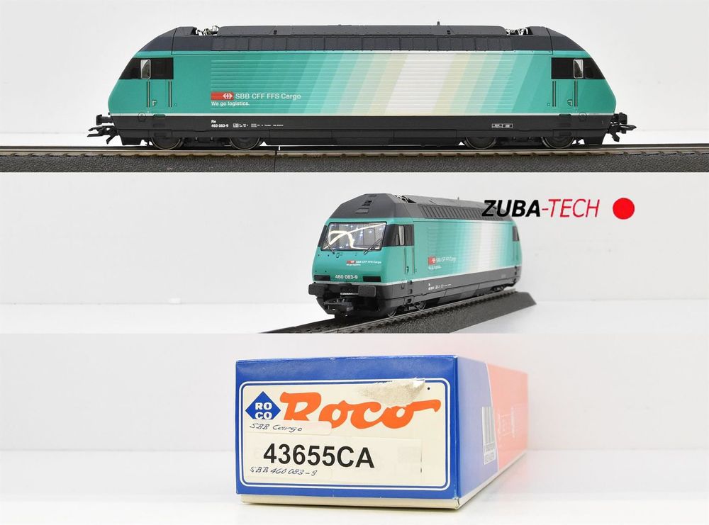Roco 43655CA E-Lok Re 460 SBB Cargo OVP (Gebraucht) in St. Gallen für ...