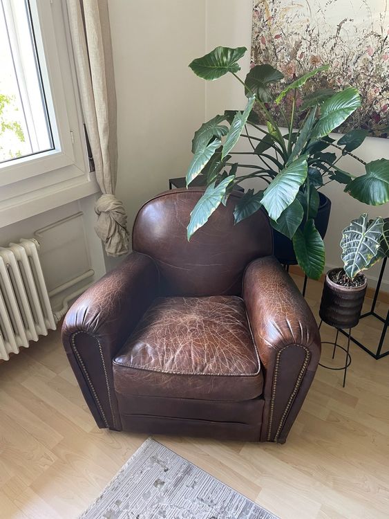 Leder Sessel braun (Gebraucht) in Liebefeld für CHF 120 – nur Abholung auf Ricardo kaufen