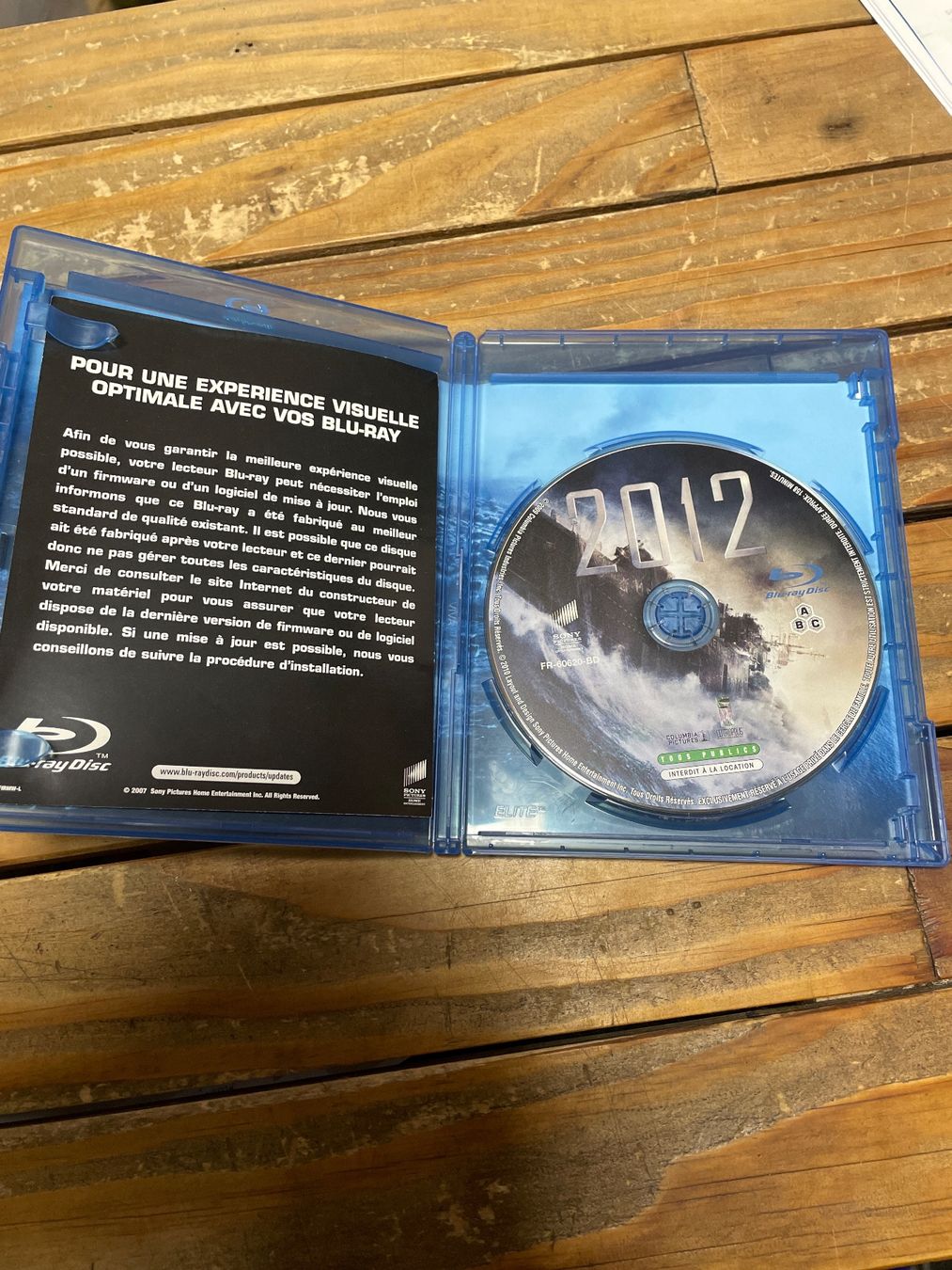 DVD blu-ray 2012 (D'occasion) à moudon pour CHF 2 – avec livraison ...