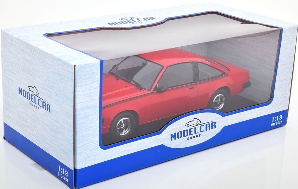 Opel Manta B GT/J rot / 1:18 MCG (Neu und originalverpackt) in ...