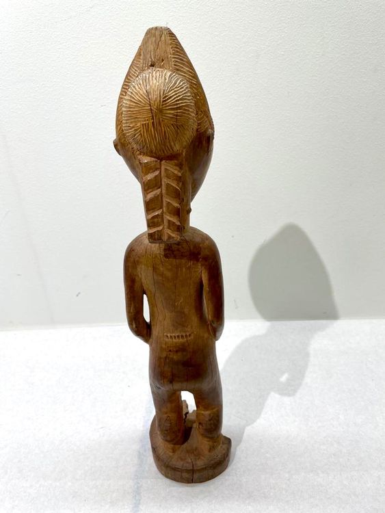 Afrikanische alte weibliche Baule Figur mit Skarifikationen (Gebraucht) in Zunzgen für CHF 30 ...