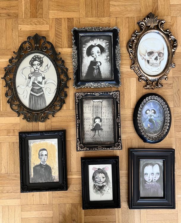 Gerahmte Sophia Rapata original Gemälde & kunstdrucke (Gebraucht) in ...