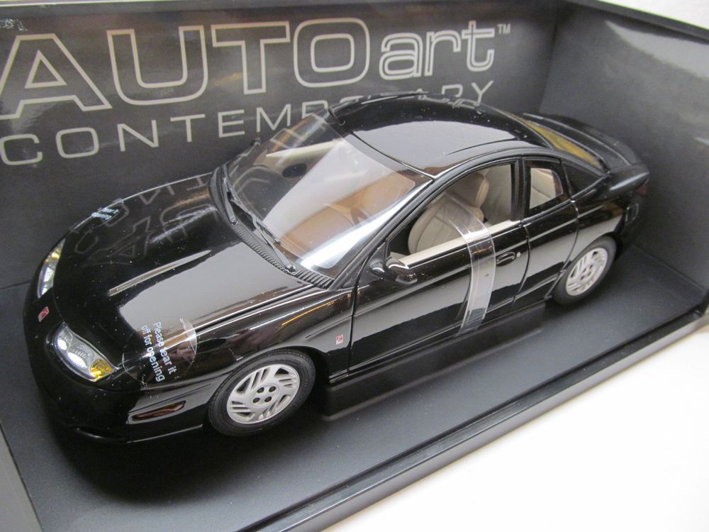 SATURN 3 DOOR COUPE BLACK AUTOart 1:18 ALLES ZU ÖFFNEN (Neu (gemäss ...