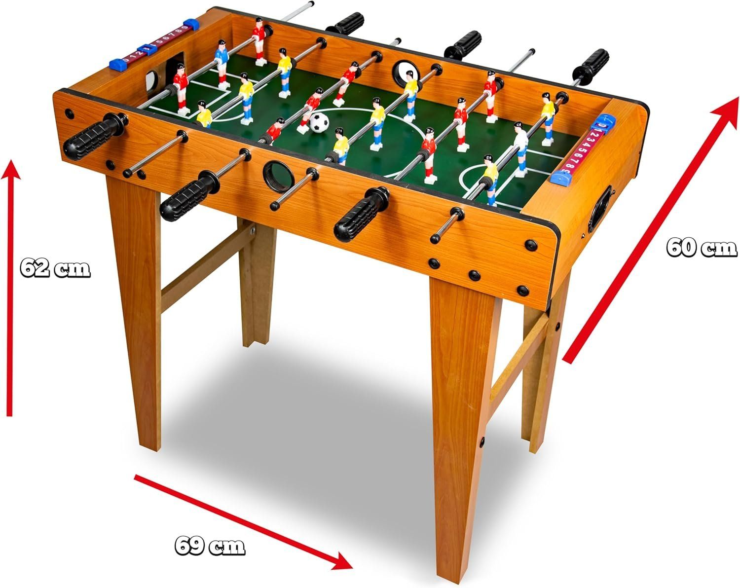 Tischfussball aus Holz mit 2 Kugeln und Punktezählern (Neu und originalverpackt) in Herisau für ...