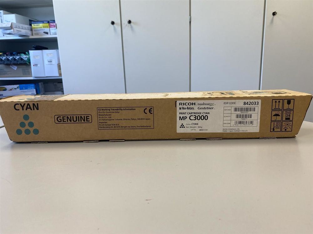 Toner RICOH Cyan - MP C2000-C2500-C3000 (Neu und originalverpackt) in ...
