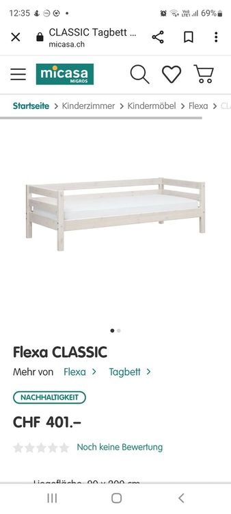 FLEXA Classic Bett mit Lattenrost | Kaufen auf Ricardo