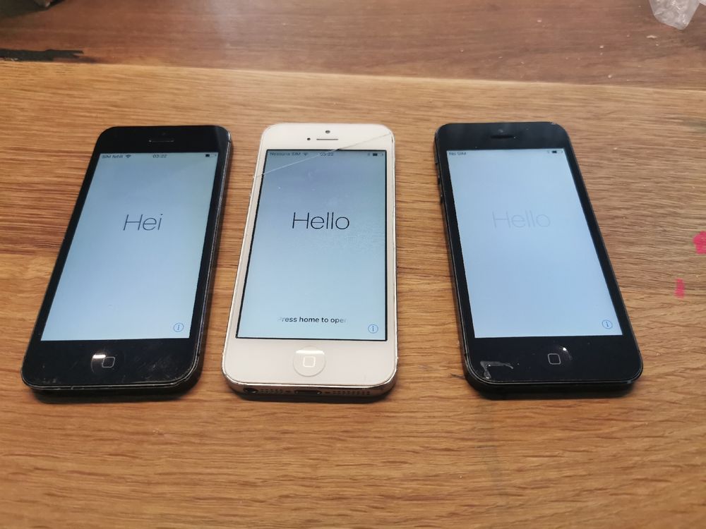 Verkaufe Iphone 5 Model A1429 3stk | Kaufen auf Ricardo
