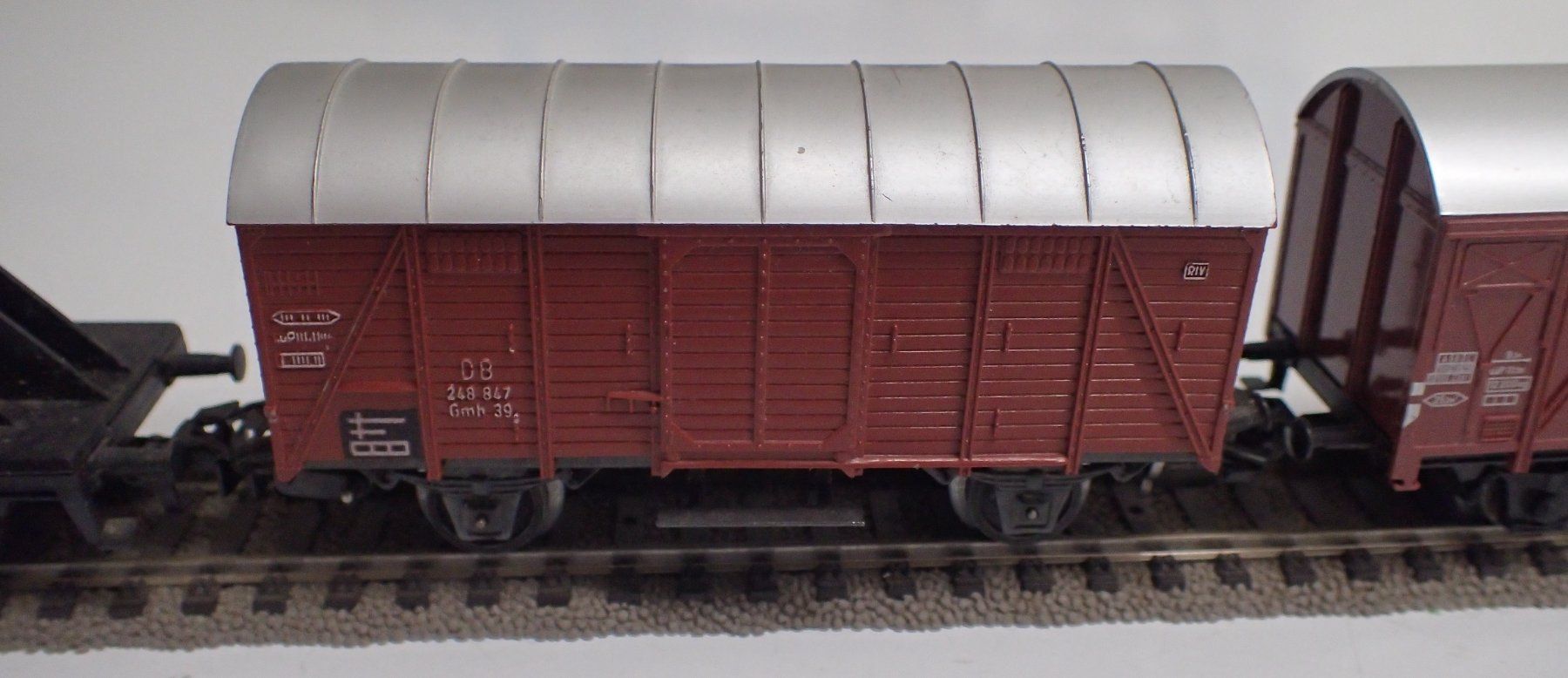 Märklin H0 - Dampflok 3029 und sein Güterzug mit 3 Wagen (Gebraucht) in ...