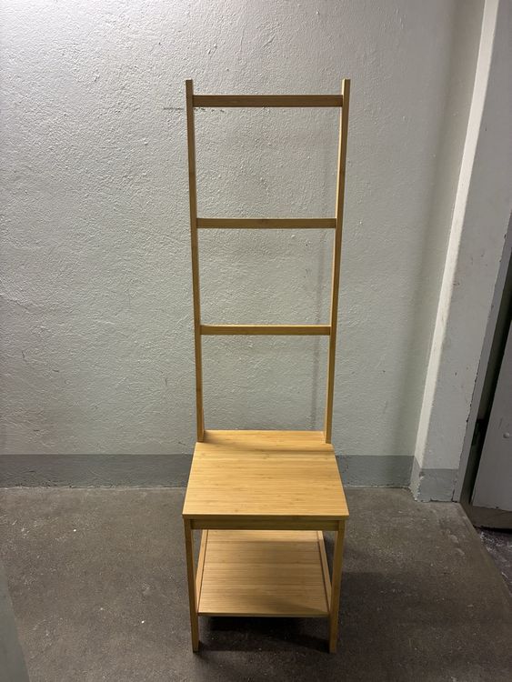IKEA Herrendiener „TJUSIG“ – Kleiderstuhl aus Bambus / Holz (Gebraucht ...