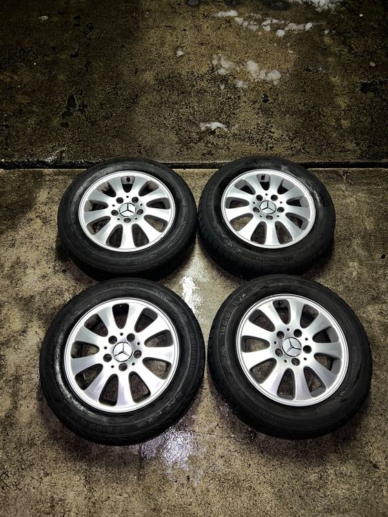 Mercedes Benz W169, W245 Original Alufelgen 6x15 ET44 (Gebraucht) in ...