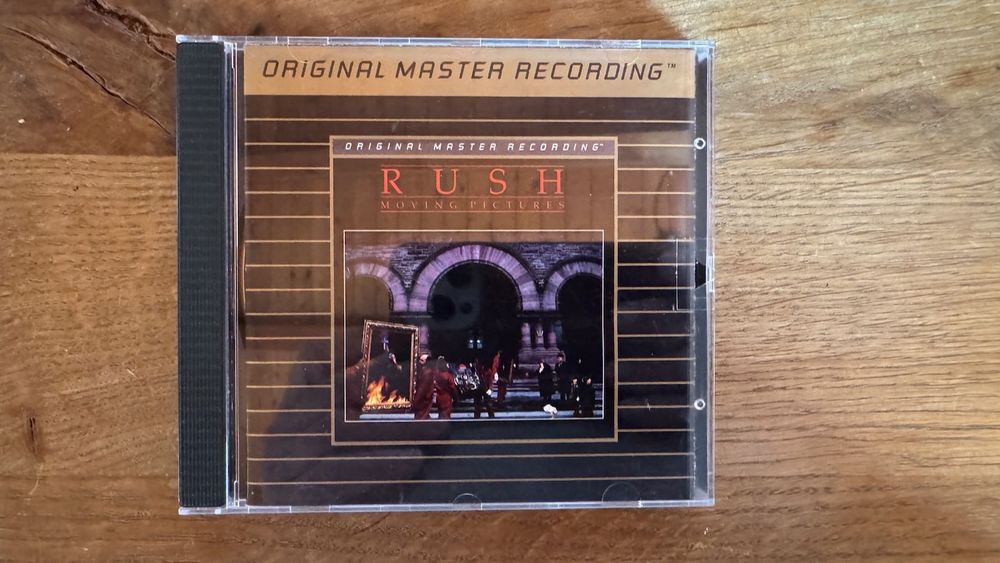 Rush Moving Pictures Mobile Fidelity Sound Lab MFSL Audio CD (Gebraucht ...