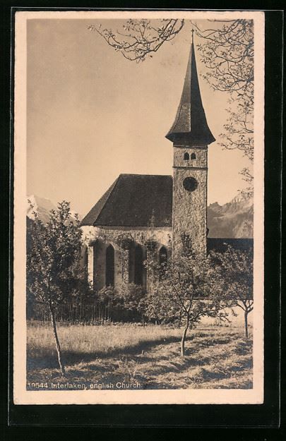 AK Interlaken, English Church, 1911 | Kaufen auf Ricardo