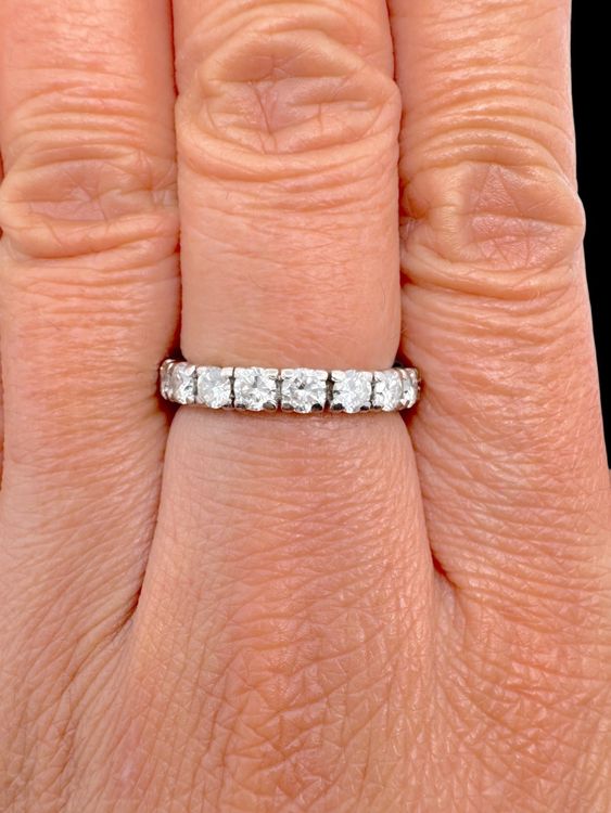 Alliance Diamanten 1.7c Ring 18k WG Grösse 47.5 *S1990 (Gebraucht) in ...