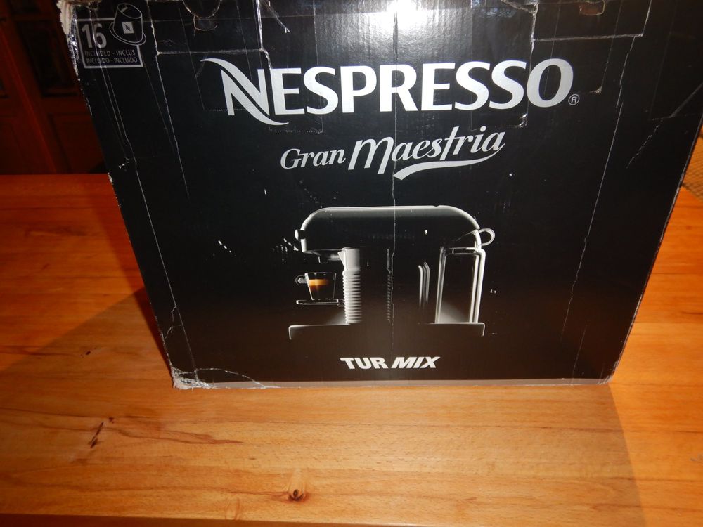 Nespresso-Kapselmaschine TurMix TX350 Gran Maestria Titanium (Gebraucht ...