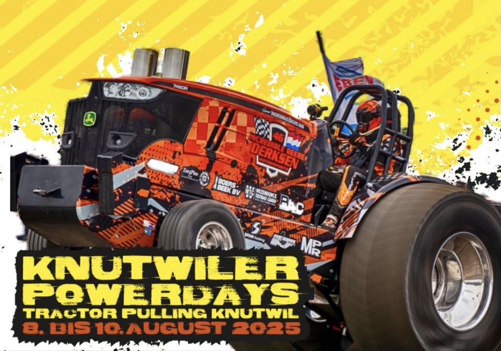 Knutwiler Powerdays 2025 - Traktor Pulling Spektakel! (Neu und originalverpackt) in Hospental ...