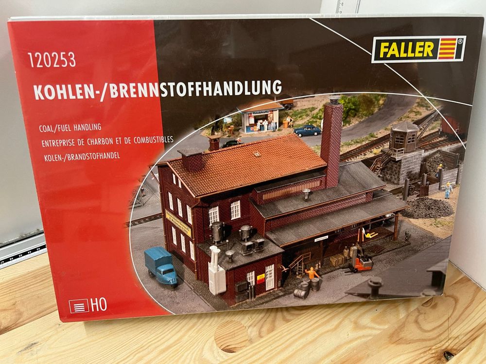 Faller 120253 Kohlen- / Brennstoffhandlung / OVP (Neu und originalverpackt) in Brislach für CHF ...