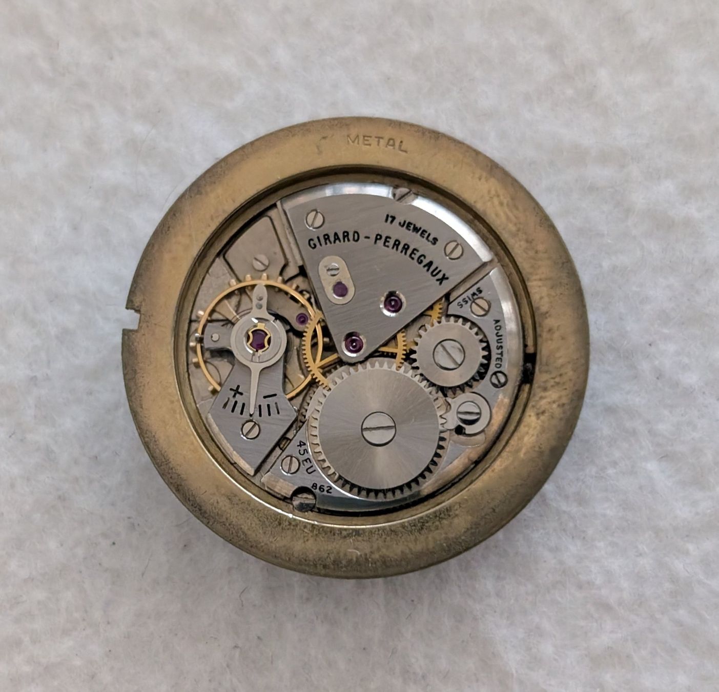 Girard-Perregaux Werk Cal. ETA 1147 Unruhe okay Ø 30mm (Defekt) in ...