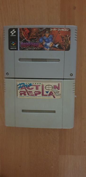 Actionreplayadapter für jp Version mit castlevania snes | Kaufen auf ...