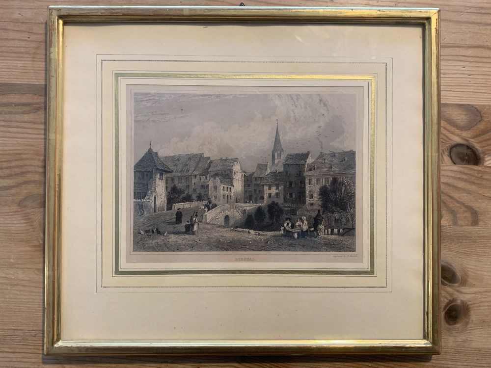 Stich Liestal gerahmt | Kaufen auf Ricardo