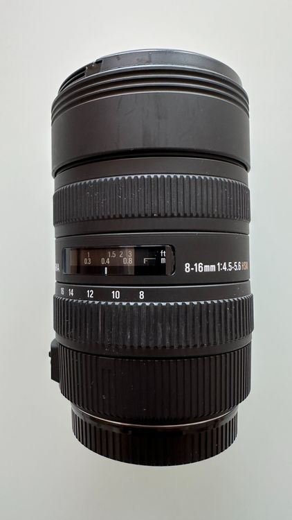 Sigma 8-16mm 1:4.5-5.6 HSM (Gebraucht) in Matzingen für CHF 129 – mit ...