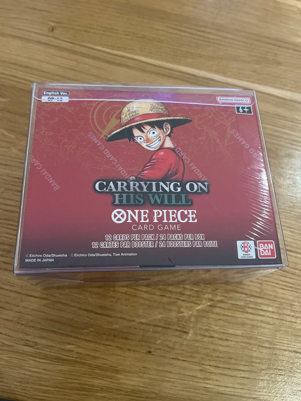 One Piece OP13 Booster Box EN Sealed (Neu und originalverpackt) in ...