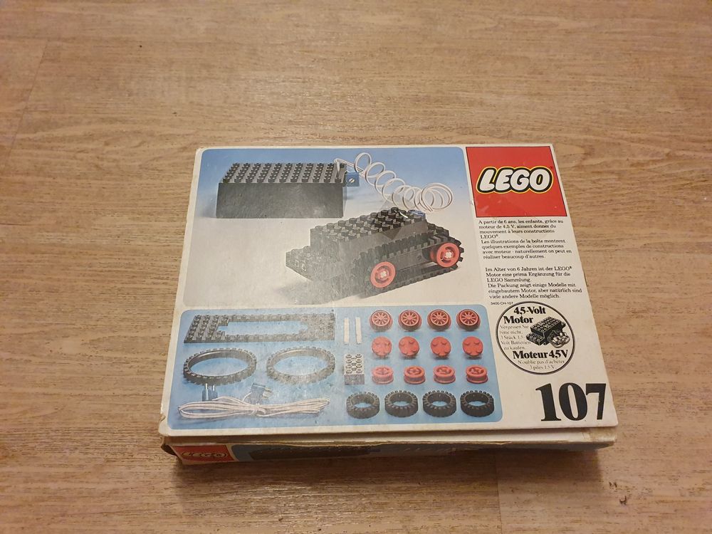 Lego 107 Elektro-Set 4,5V | Kaufen auf Ricardo