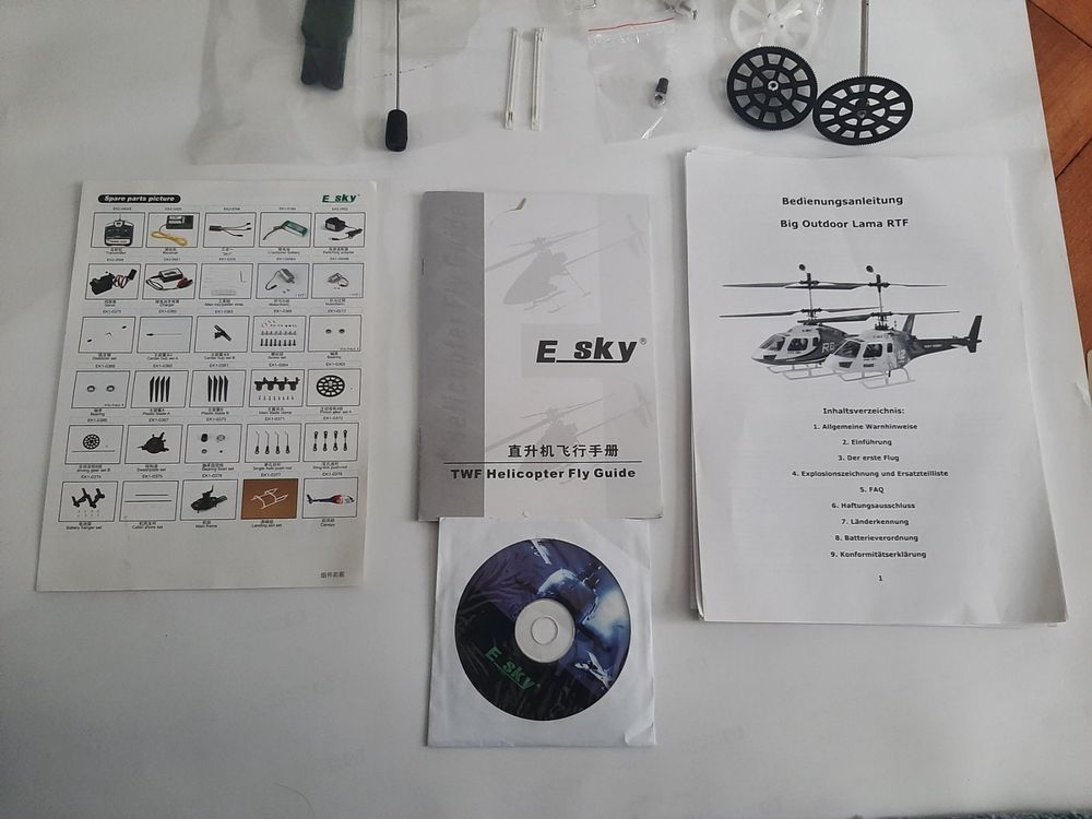 RC Helikopter Esky Big Lama inkl. Fernsteuerung (Gebraucht) in Cham für CHF 25 – mit Lieferung ...