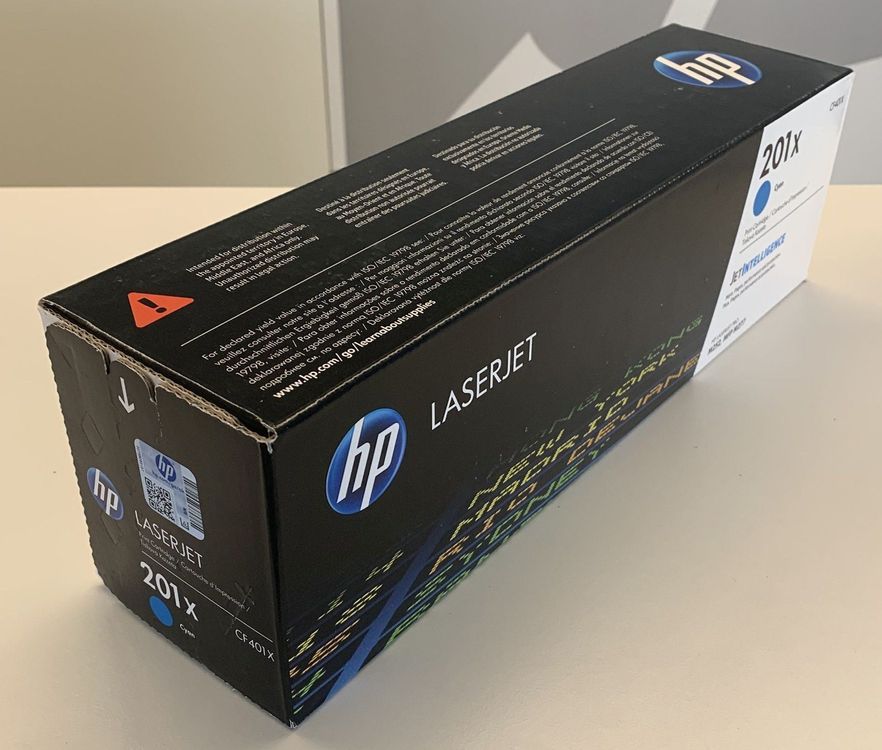 HP PRINT CARTRIDGE "201X (CF401X) CYAN" (Neu (gemäss Beschreibung)) in ...