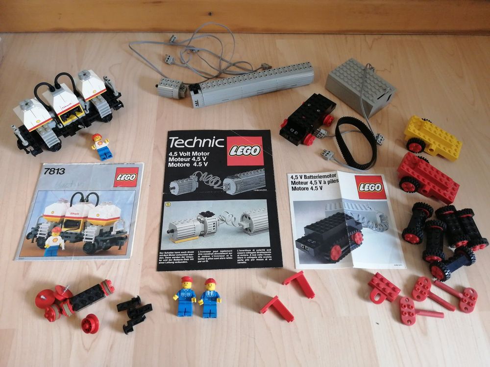 Lego 7813 + 4.5 V Eisenbahn Zubehör (Gebraucht) in Sils im Domleschg ...