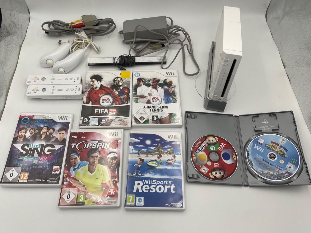 Nintendo Wii Set mit 7 Games | Kaufen auf Ricardo
