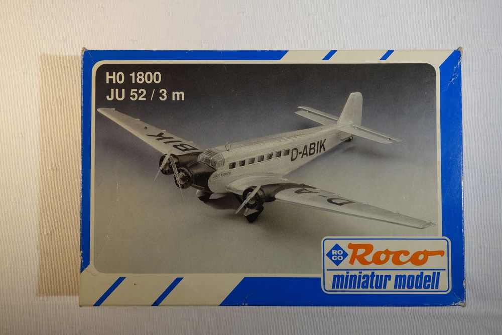 Roco 1800 Junkers Ju 52/3m Lufthansa 1:87 Bausatz | Kaufen auf Ricardo