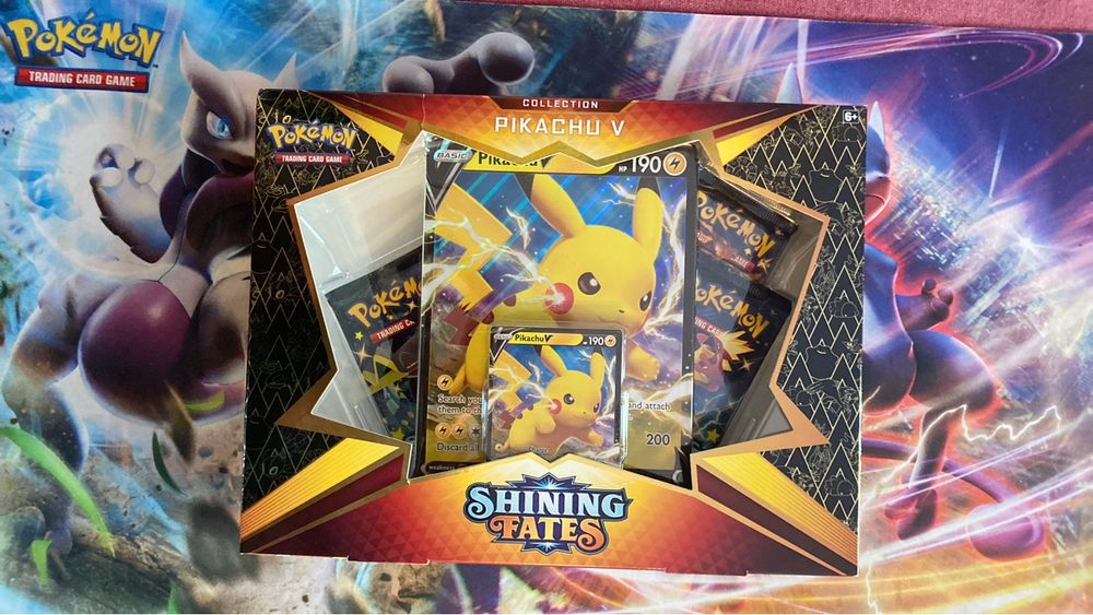 Shining Fates Pikachu V Collection Box - New & Sealed (Neu und ...