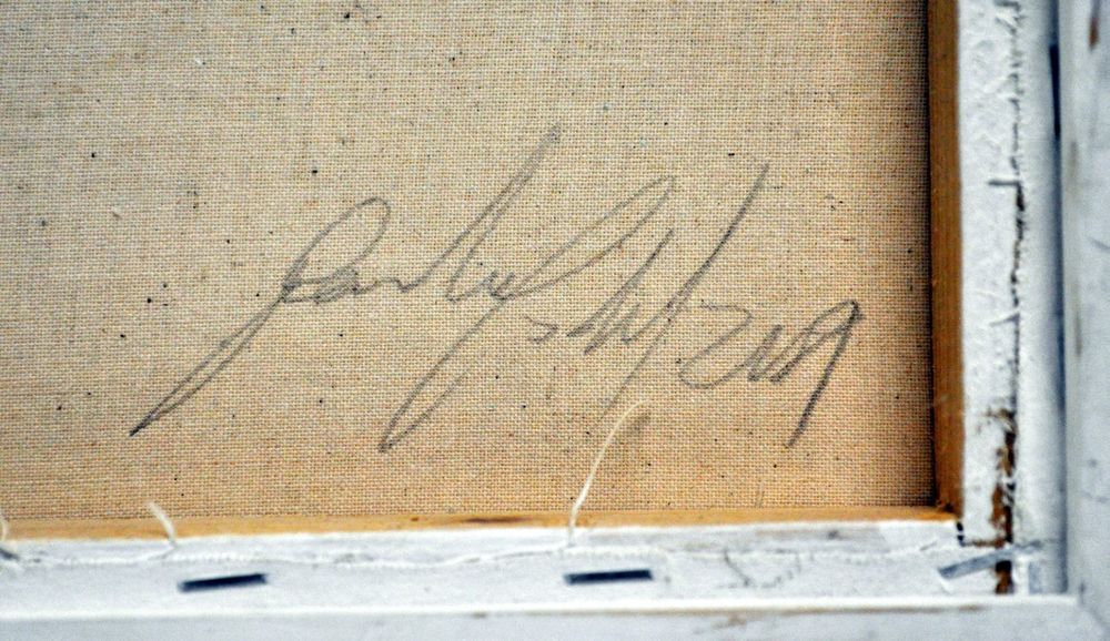 Lot de 2 petits tableaux (voir signatures) | Acheter sur Ricardo