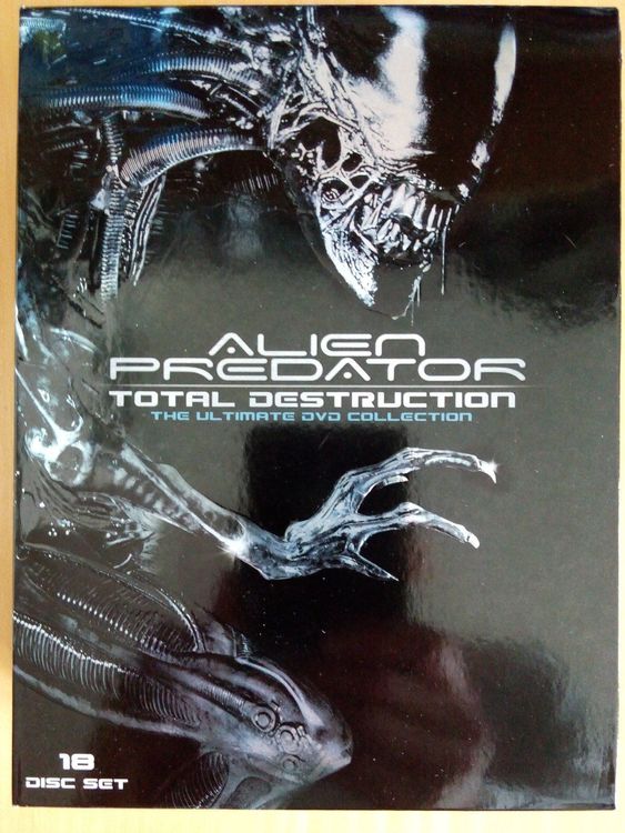 ALIEN - PREDATOR - TOTAL DESTRUCTION BOX 18 DISC-SET (Gebraucht) in ...