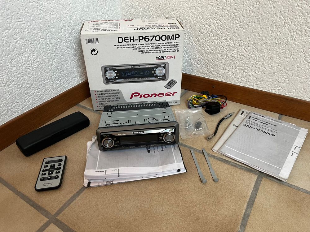 PIONEER DEH-P6700MP Autoradio DIN 50Wx4 (Gebraucht) in Bösingen für CHF 18 – mit Lieferung auf ...