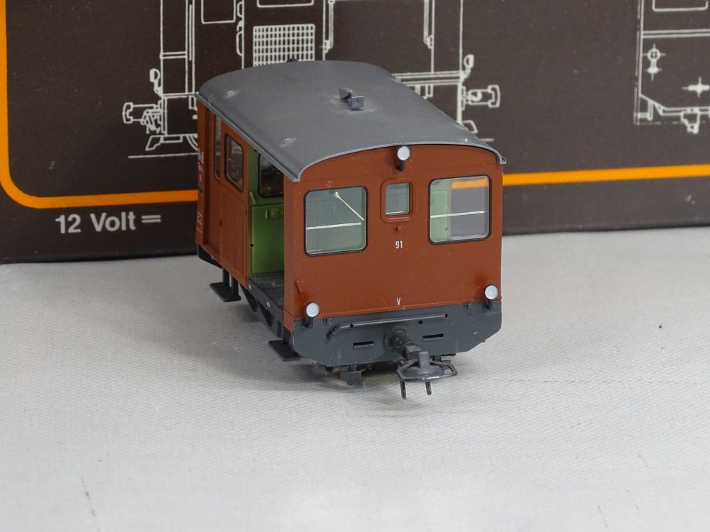 Bemo 1274.91 Tm2/2 Traktor RhB 91, Analog, H0m, OVP | Kaufen auf Ricardo