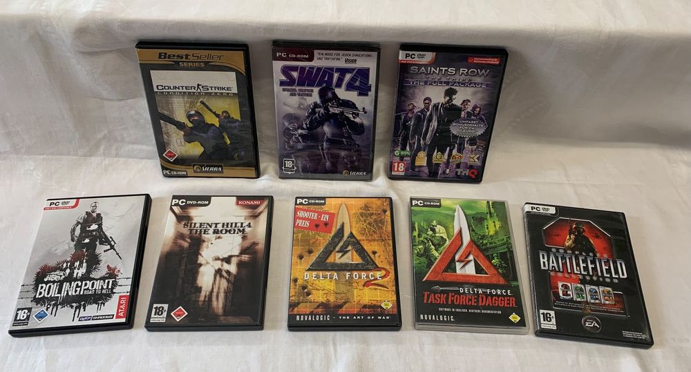 8 PC Games in gutem Zustand! (Gebraucht) in Brunnen für CHF 20 – mit ...
