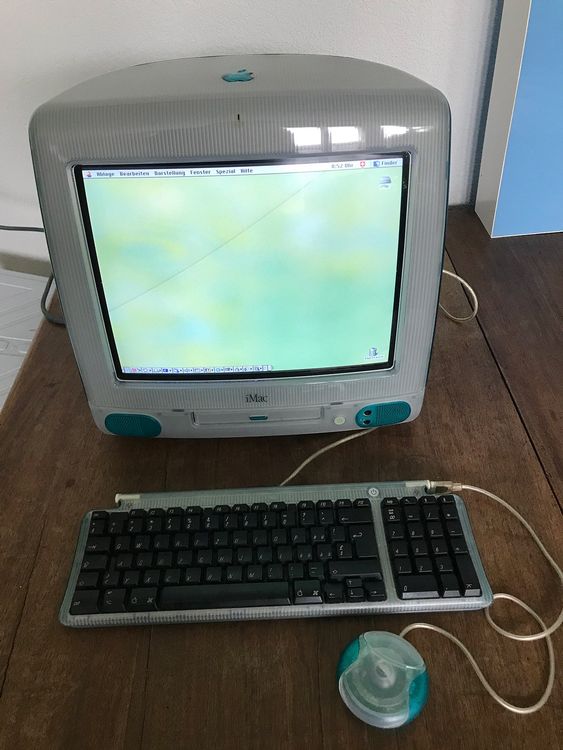 Original Vintage iMac G3 mit Maus, Tastatur, Floppy Laufwerk | Kaufen ...