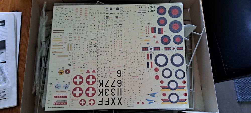 Hunter swiss 1/32 Revell 04703 + decals Matterhorn Circle (Neu (gemäss ...