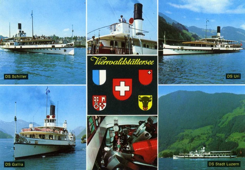 Raddampfer Vierwaldstättersee, Schiffe | Kaufen auf Ricardo