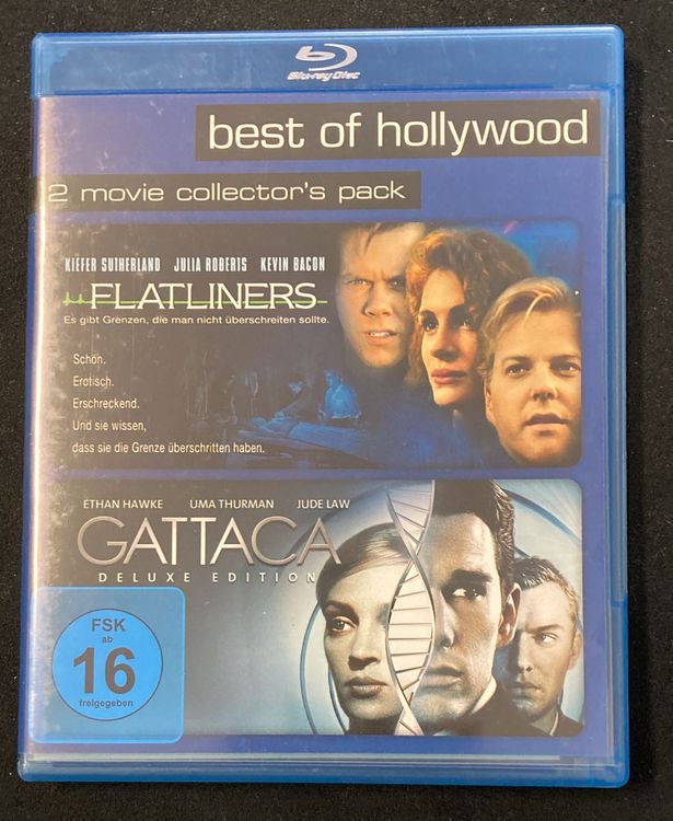 2 MOVIE COLLECTORS PACK FLATLINERS&GATTACA BLU-RAY (Gebraucht) in Zürich für CHF 5 – mit ...