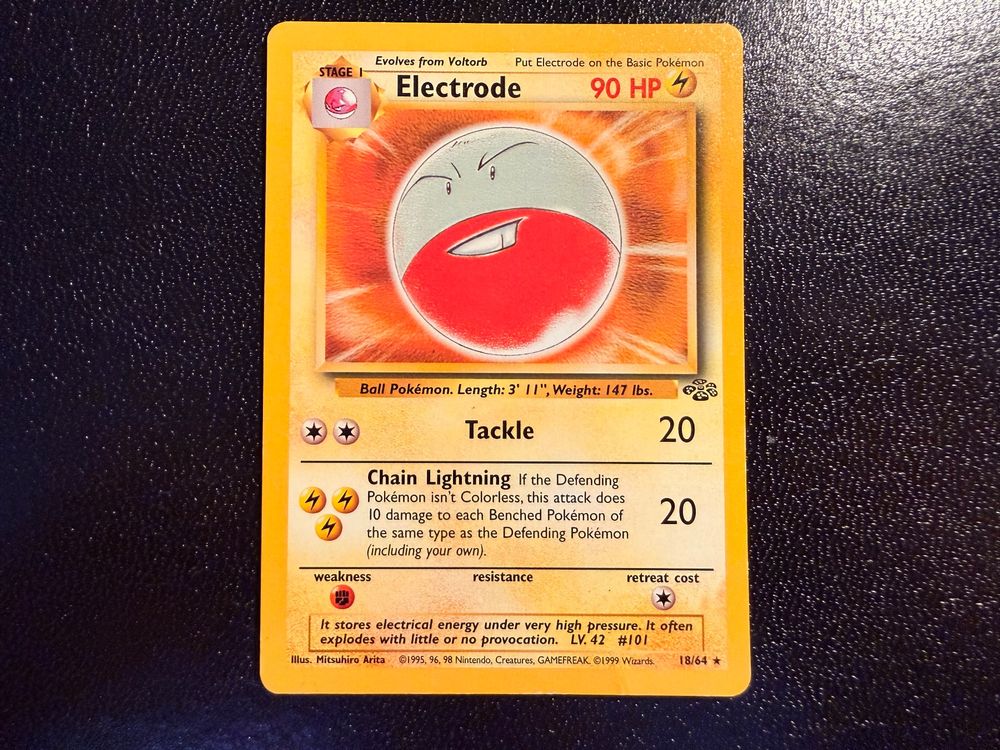 Electrode Jungle 18/64 Pokémon WOTC 1999 Vintage (Gebraucht) in Luzern ...
