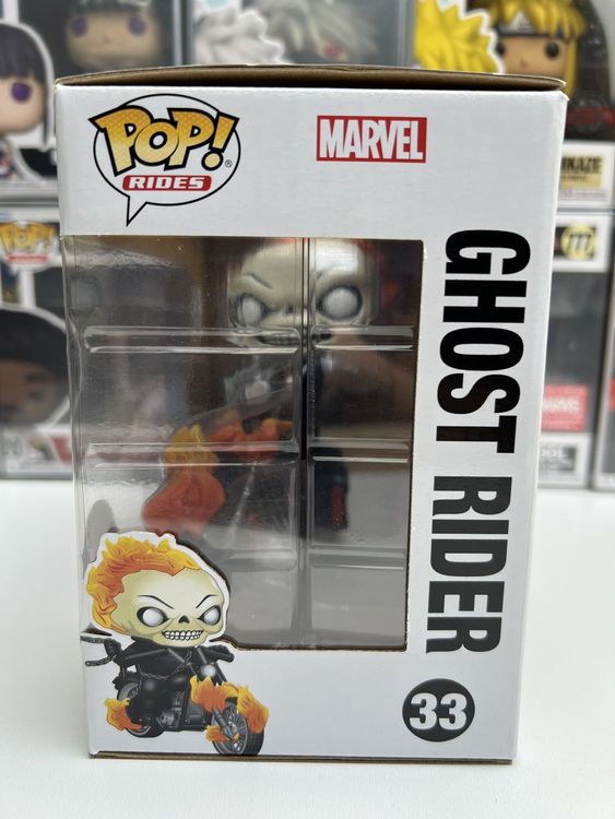 Funko POP! Rides Marvel Ghost Rider Edition Limitée (Neu und ...
