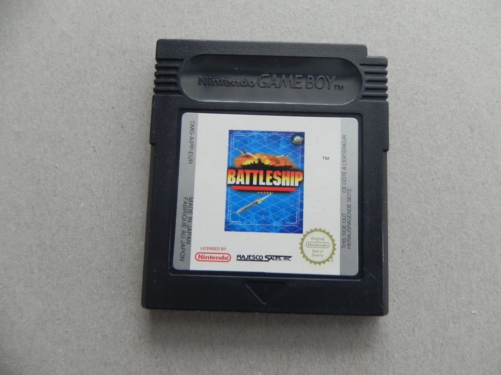Nintendo Gameboy Game Boy Spiel Battleship (Gebraucht) in Siebnen für ...
