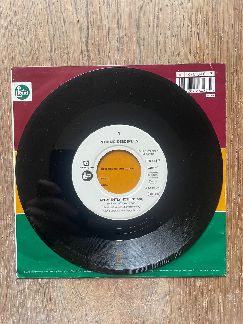 Young Disciples – Apparently Nothin' 1991 NM (Gebraucht) in Bern für ...