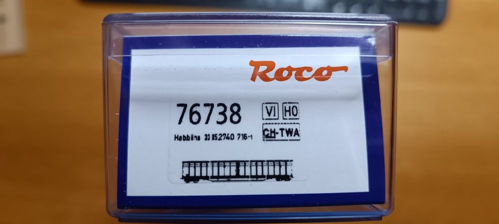 Roco 76738 Transwaggon Schiebewandwagen (Neu und originalverpackt) in ...